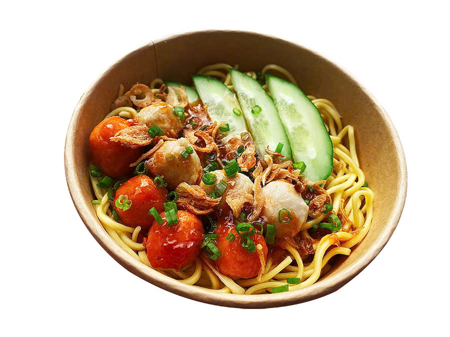 Mì Trộn Cá Viên - HAOMI